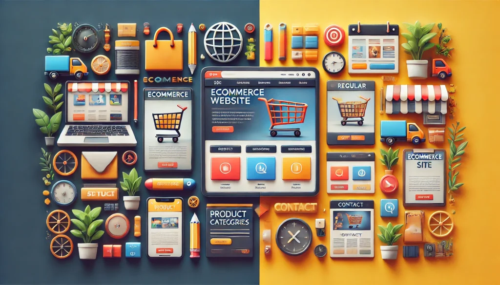 eCommerce Website vs Regular Website: 5 Key Differences